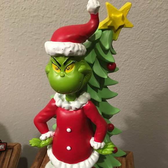 The Grinch | Holiday | Large Grinch Figure 2 Inches Tall Resin New ...